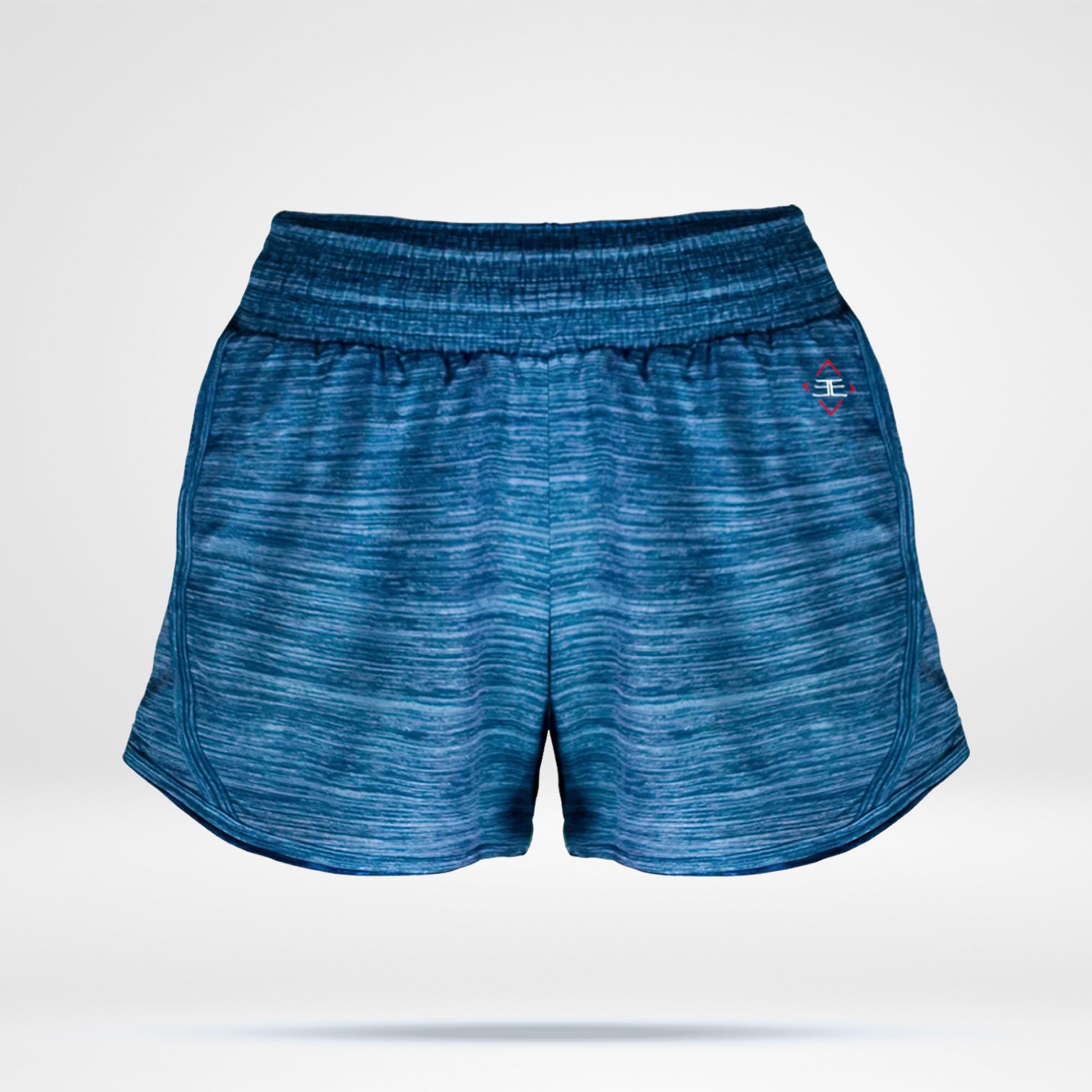 Women's Training Short - High Rise 3" Inseam - Heathered Grey – Encore ...